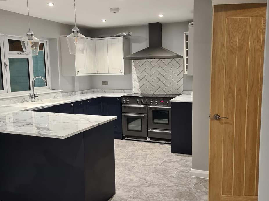 Kitchen & 6m Steelwork Opening | Lexden Builders Ltd